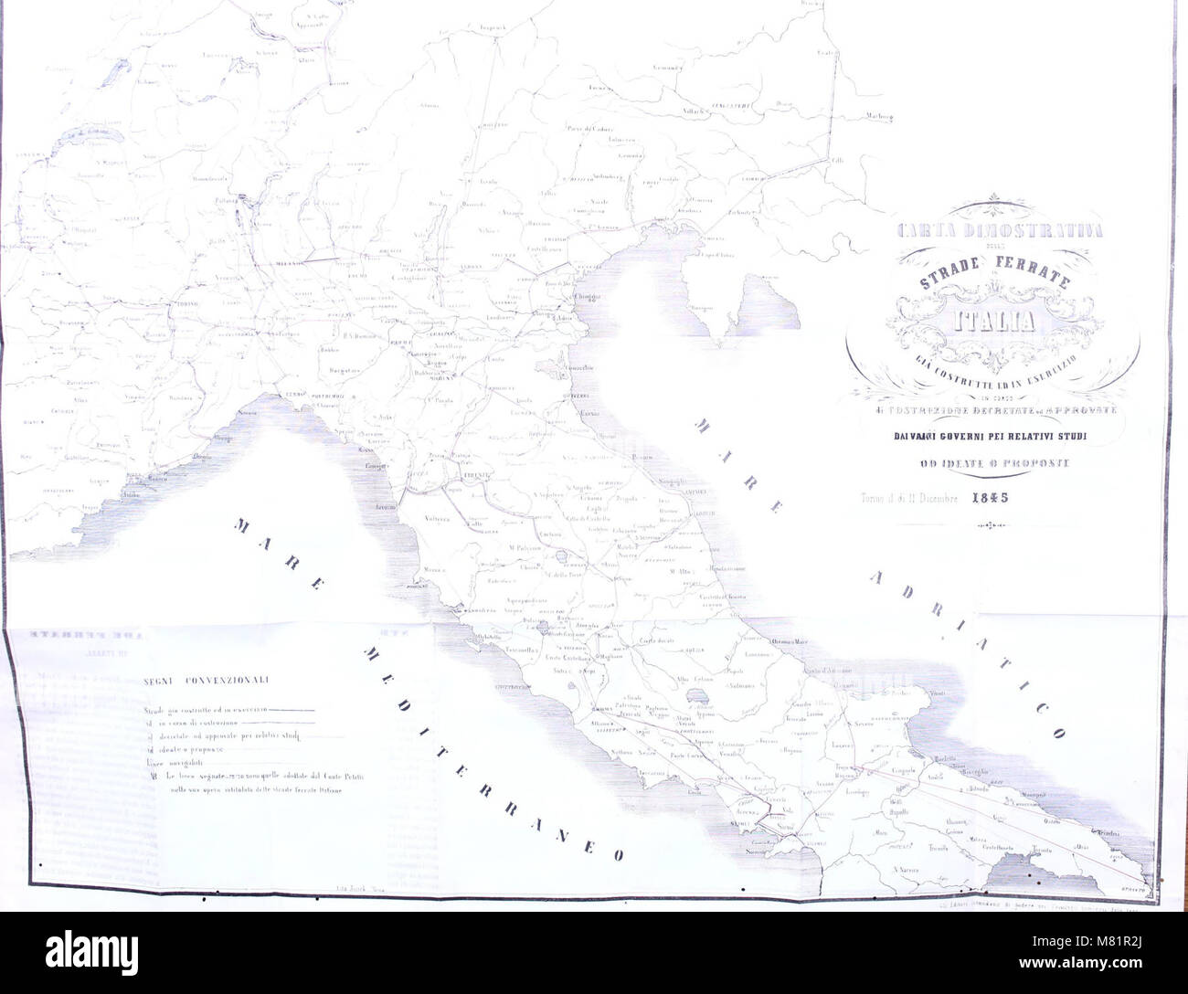 Calendario generale del Regno (1846) (14577813377 Stock Photo - Alamy