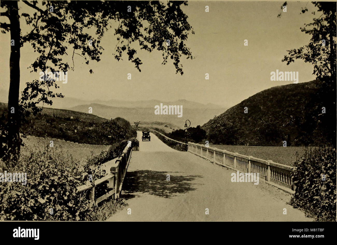 A 1920 report on the development of highways in California, detailing ...
