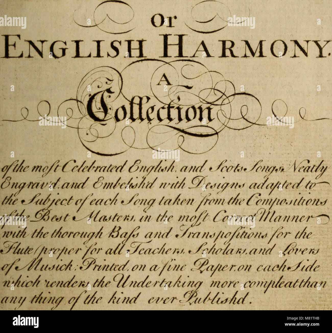 Calliope or English harmony - a collection of the most celebrated ...