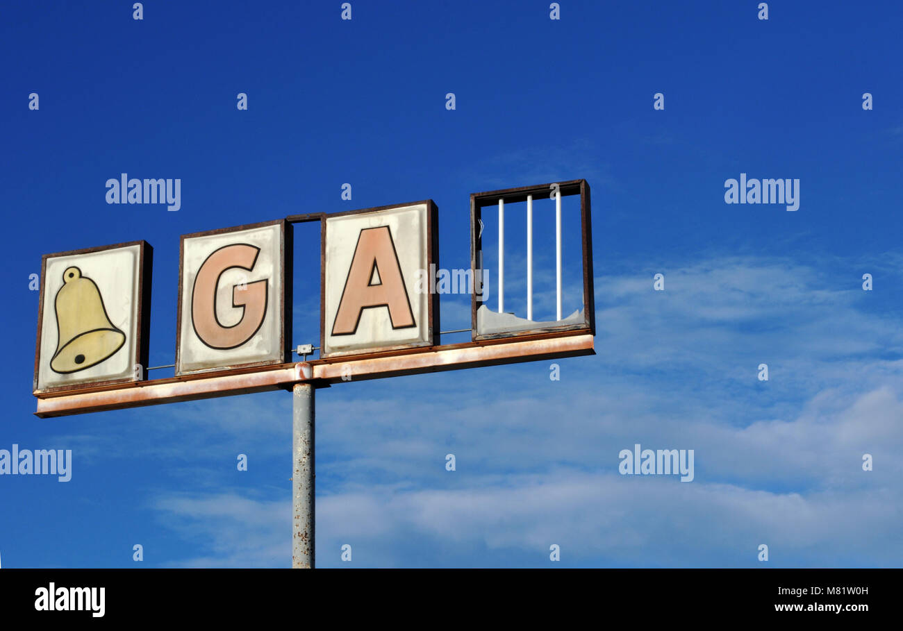 Village gas station hi-res stock photography and images - Alamy