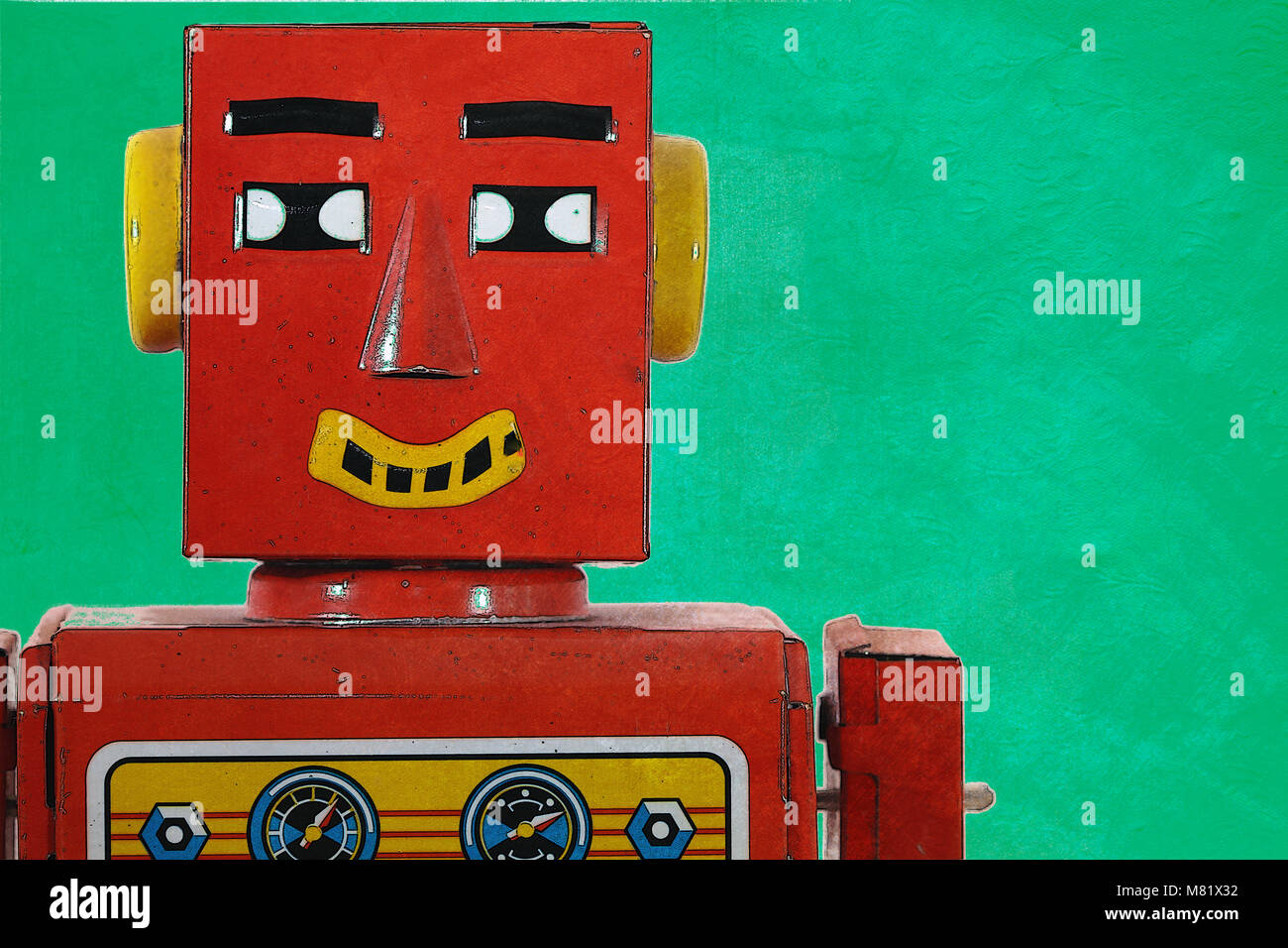 happy chat bot smiling Stock Photo - Alamy