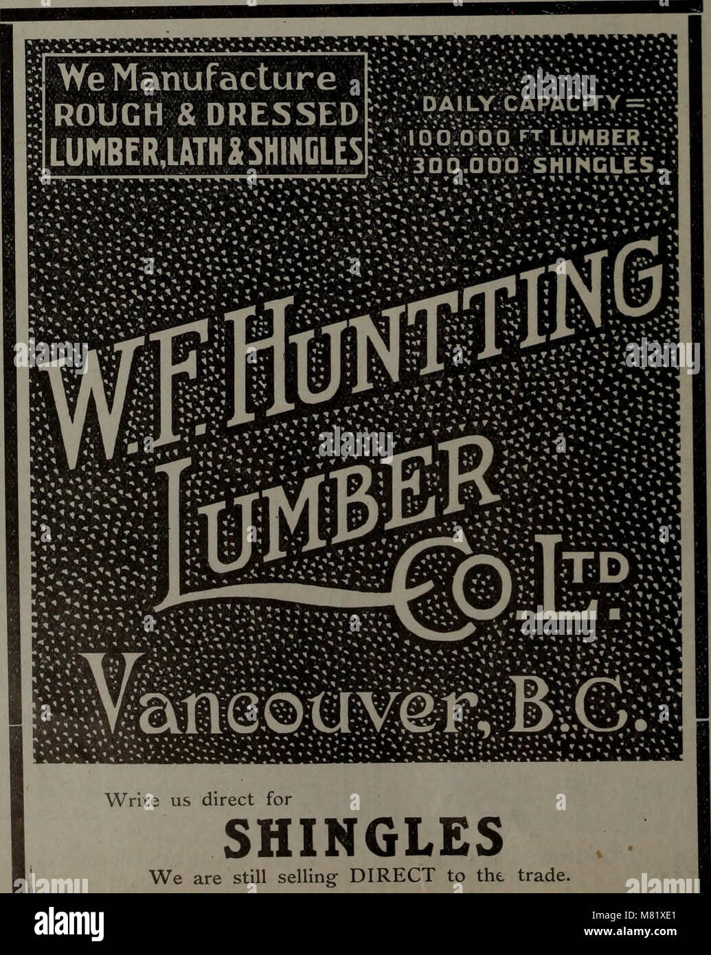 'Canadian Forest Industries 1908' provides an overview of the forestry ...