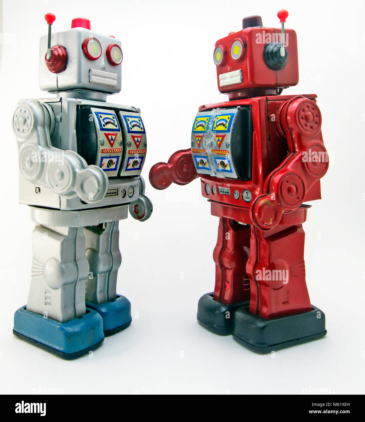 Retro robots hi-res stock photography and images - Alamy