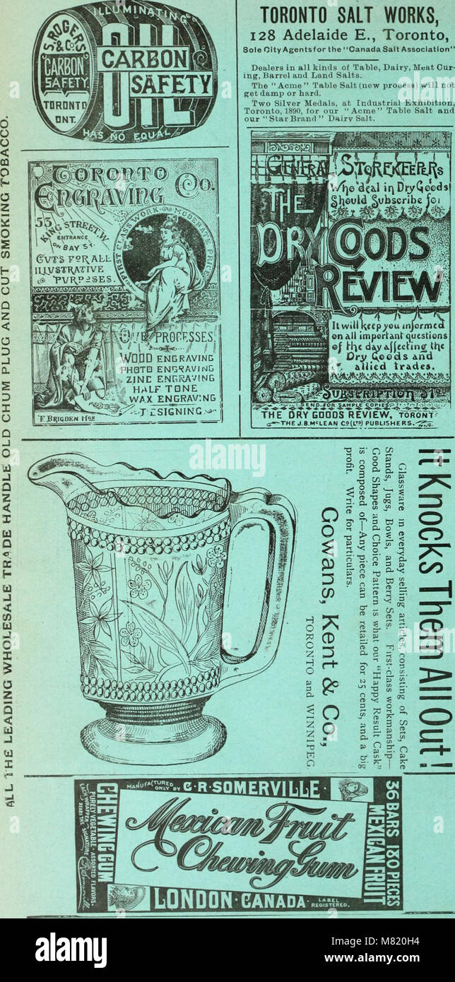 Canadian grocer January-June 1892 (1892) (14780229721 Stock Photo - Alamy