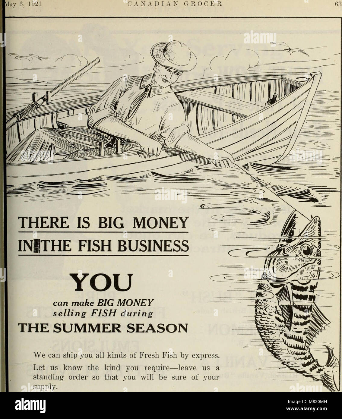The 1921 edition of the Canadian Grocer magazine covers trends in the ...