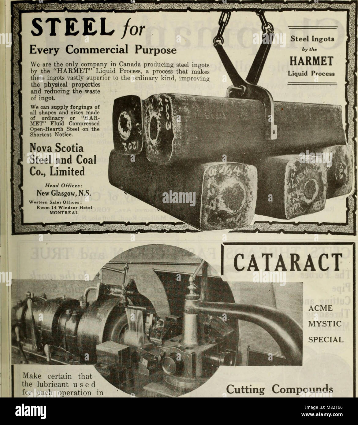 Canadian machinery metalworking january june 1919 hi-res stock ...