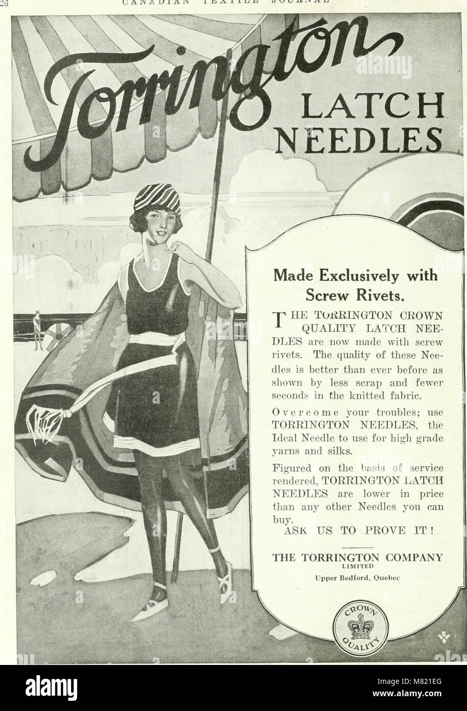 The 1908 Canadian Textile Journal highlights advancements in the ...