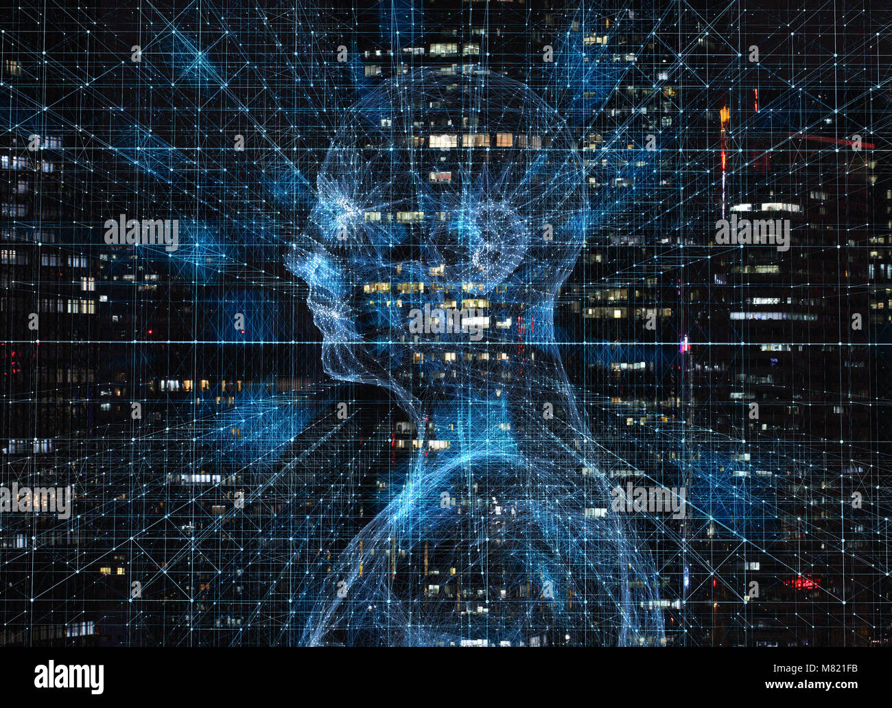 Network data transmission, artificial intelligence, intelligent ...