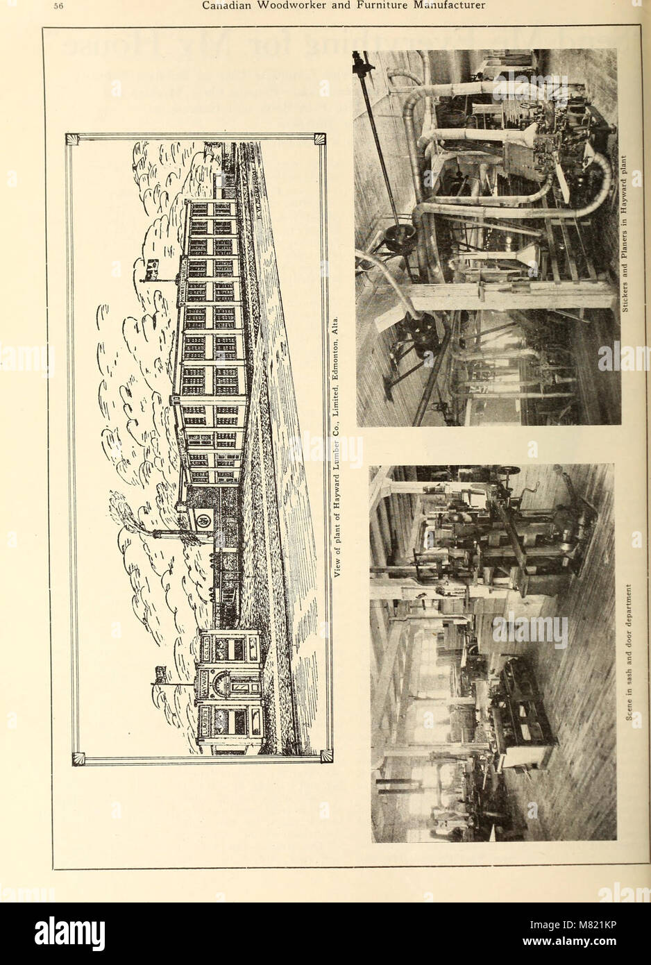 The 'Canadian Wood Products Industries' (1922) discusses the wood ...