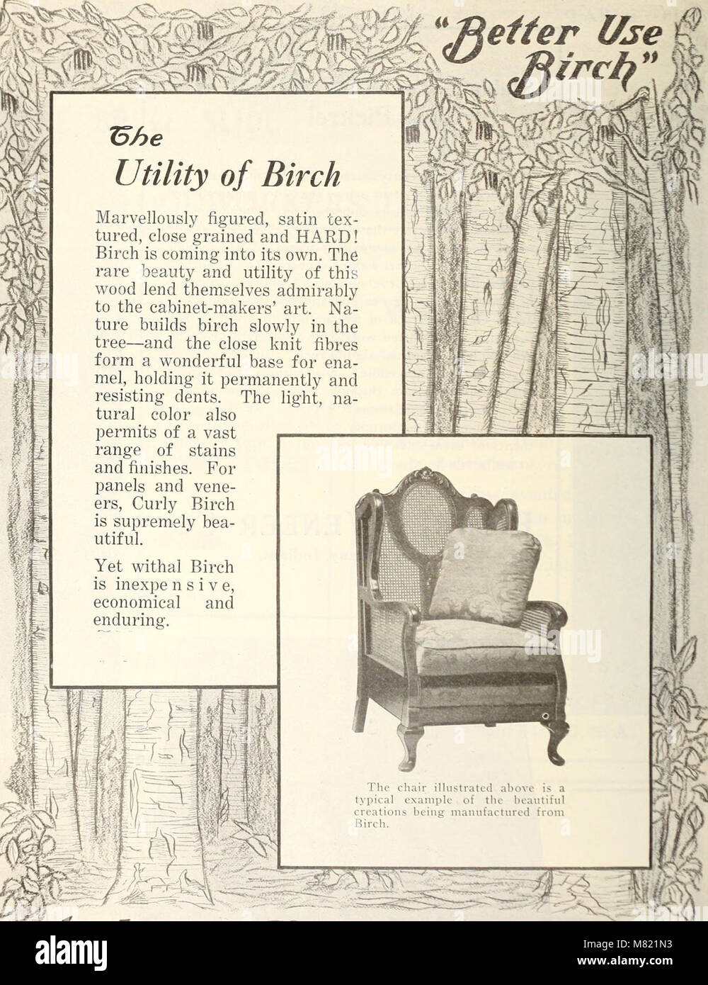 Canadian wood products industries (1922) (14803742833 Stock Photo - Alamy