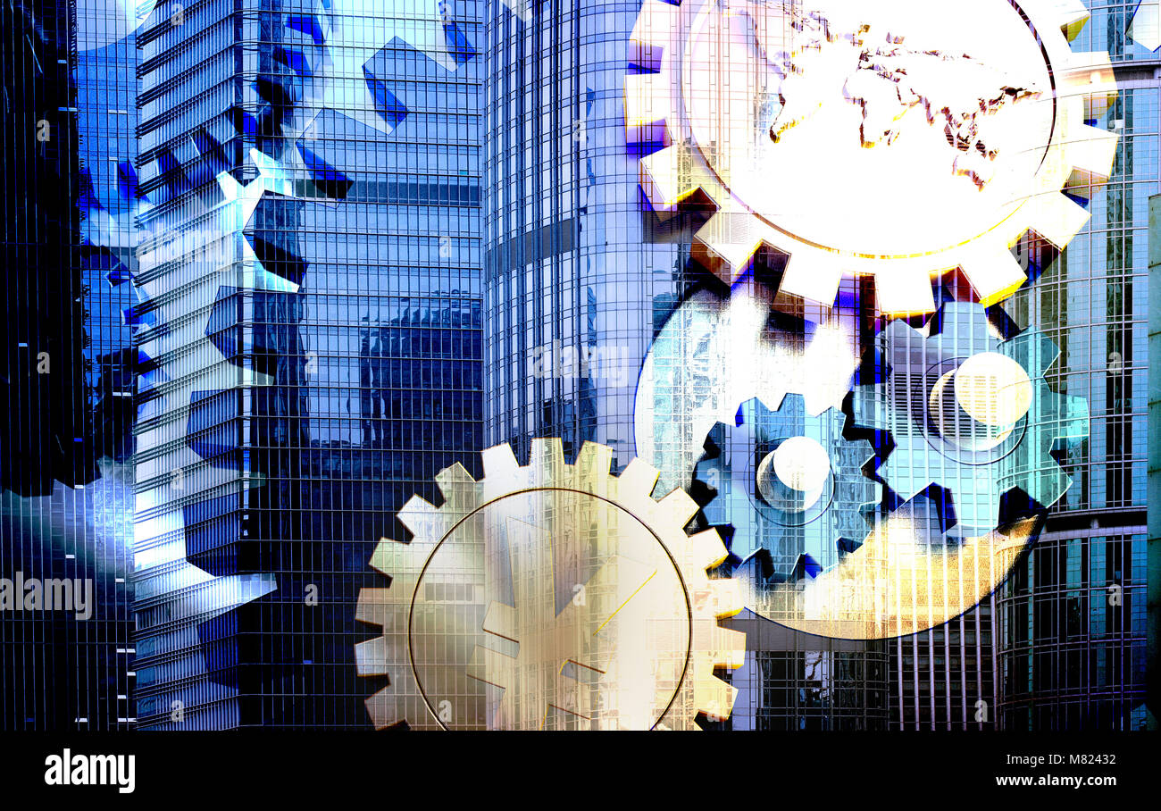 Economy gears hi-res stock photography and images - Alamy