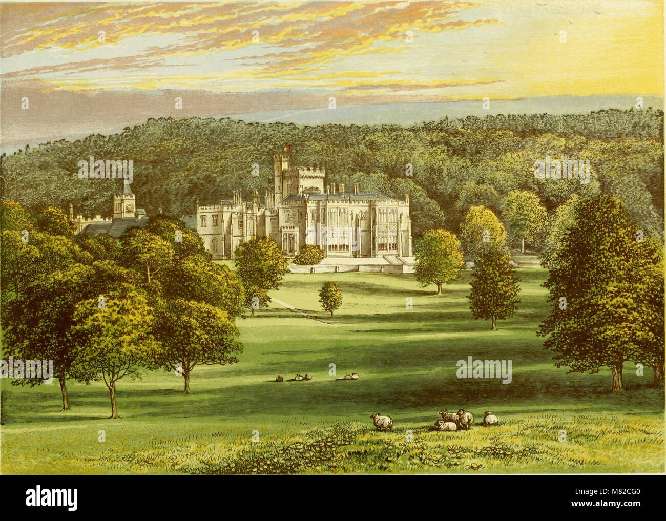 This 1840 publication offers illustrated views of Capernwray, a notable ...