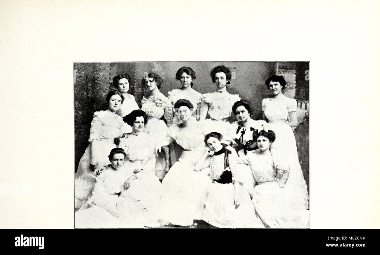 This 1901 serial publication covers the fashionable trends in caps and ...