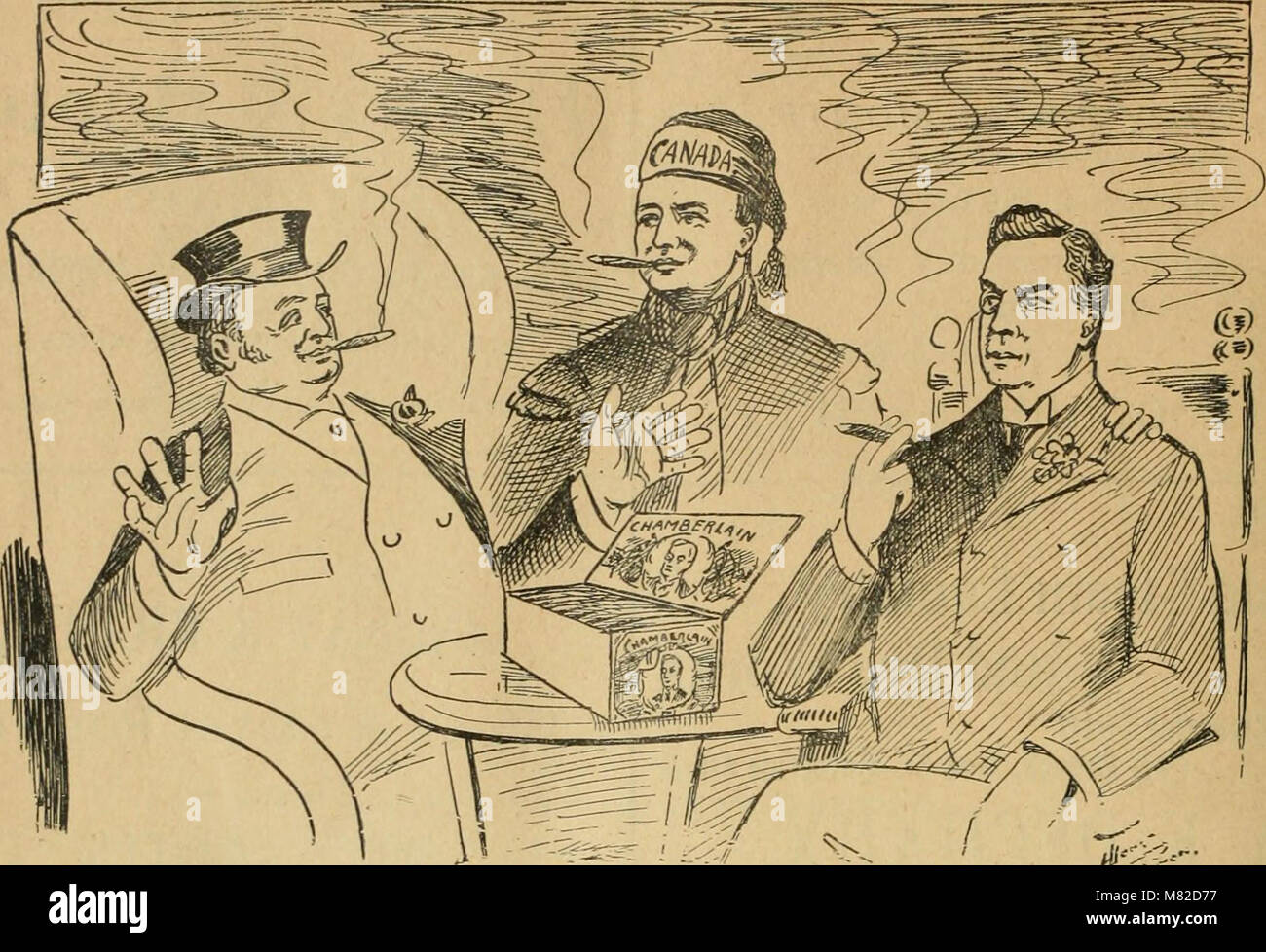 Political caricature hi-res stock photography and images - Alamy