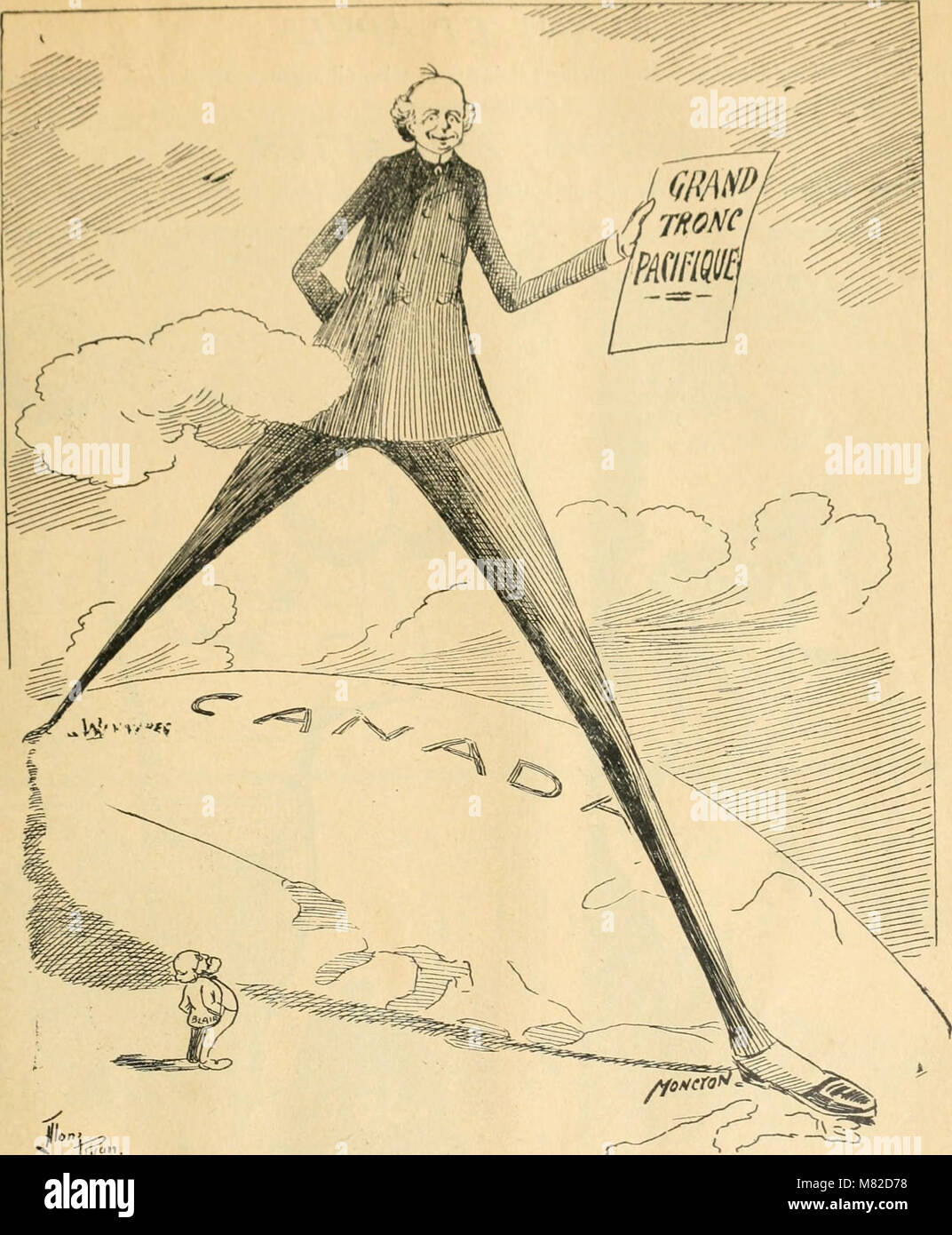 Caricature politique au Canada = Free lance political caricature in ...