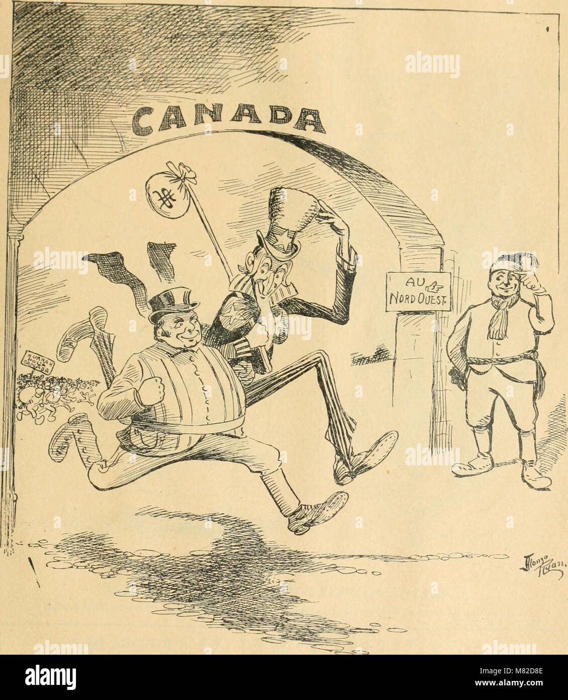 'Caricature Politique au Canada' (1904) provides a collection of ...