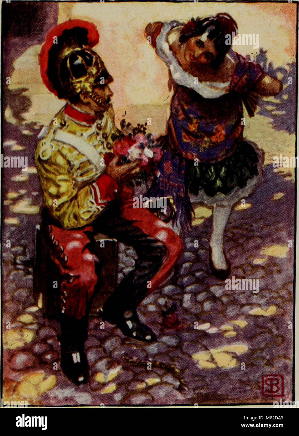 'Carmen and Jos' by Byam Shaw is a dramatic portrayal of characters ...