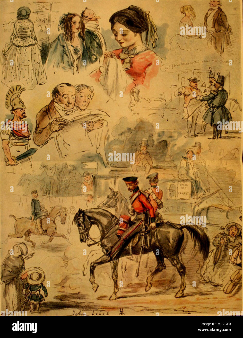 This catalogue features the works of John Leech, an English ...