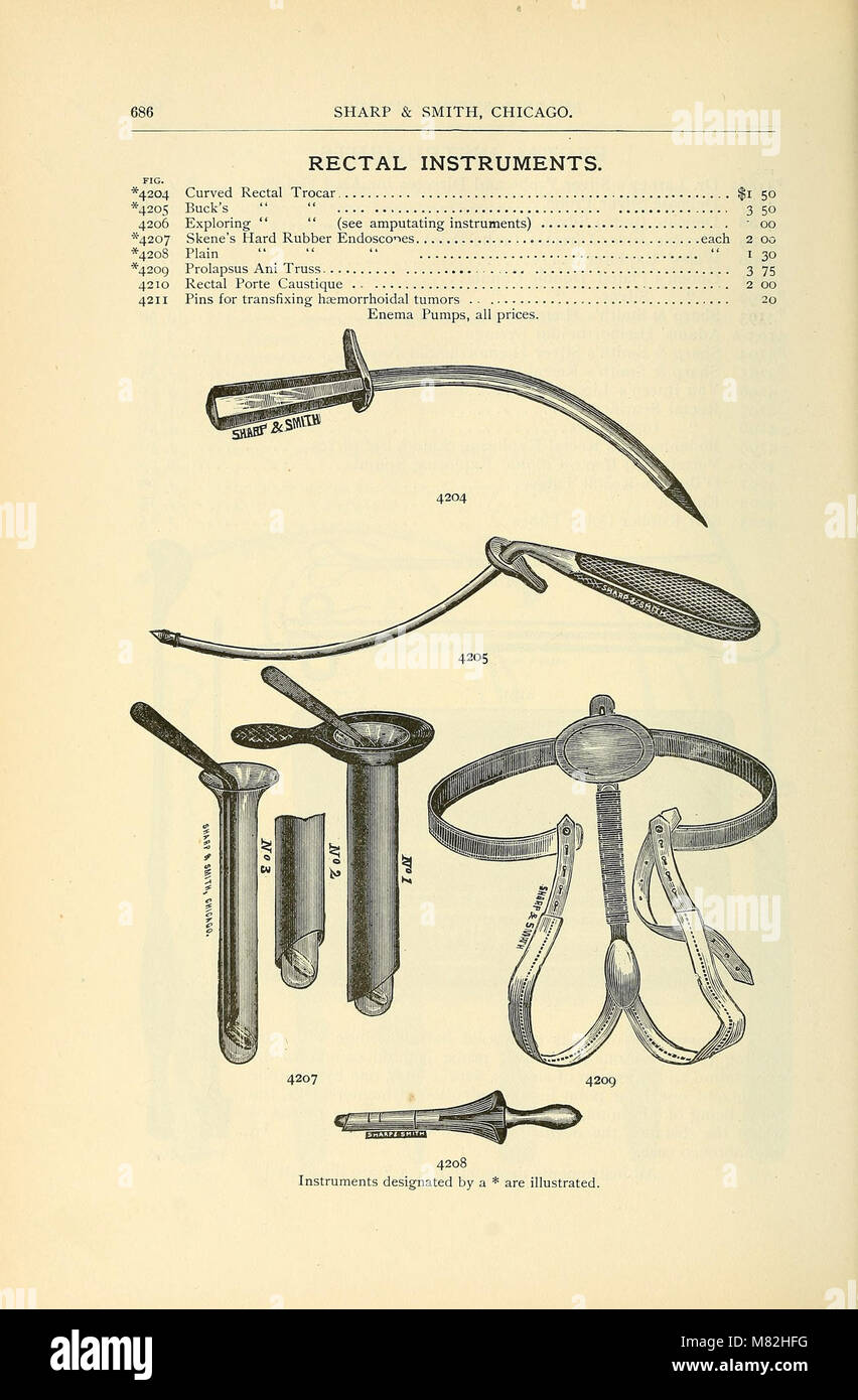 Surgical instruments ancient hi-res stock photography and images - Alamy