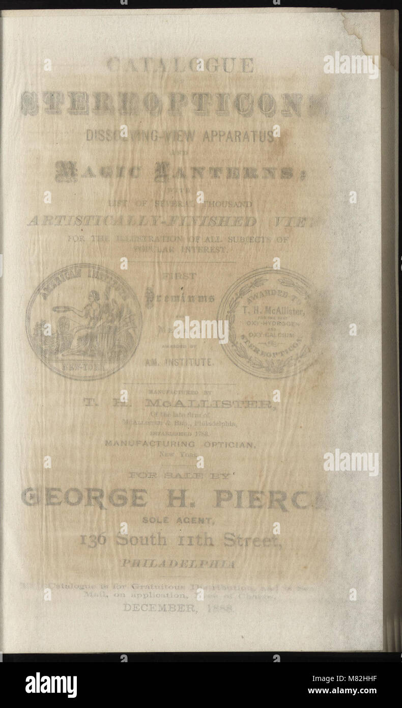 Stereopticons views hi-res stock photography and images - Alamy