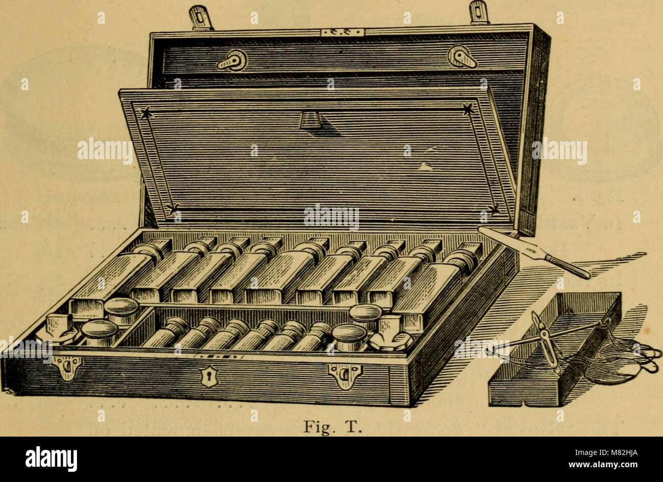 Old medical instruments illustration hi-res stock photography and ...