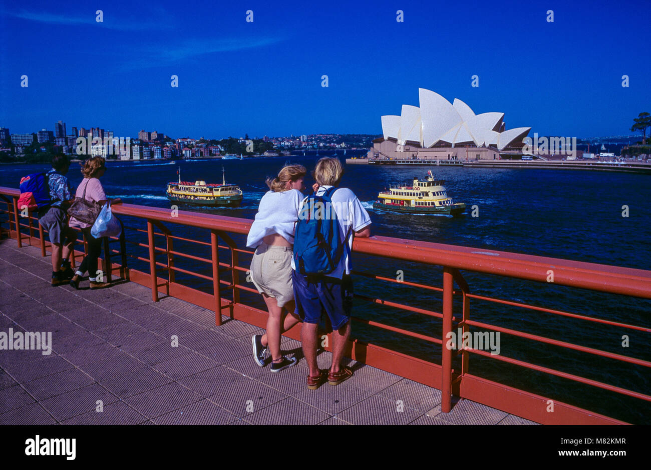 Sydney Opera House seen from the Overseas Passenger Terminal at ...