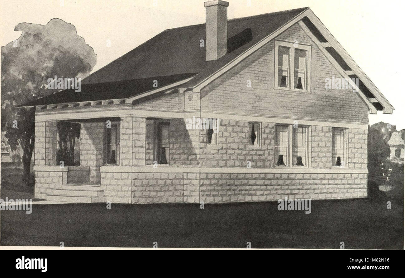 This 1908 guidebook provides instructions for building cement houses ...