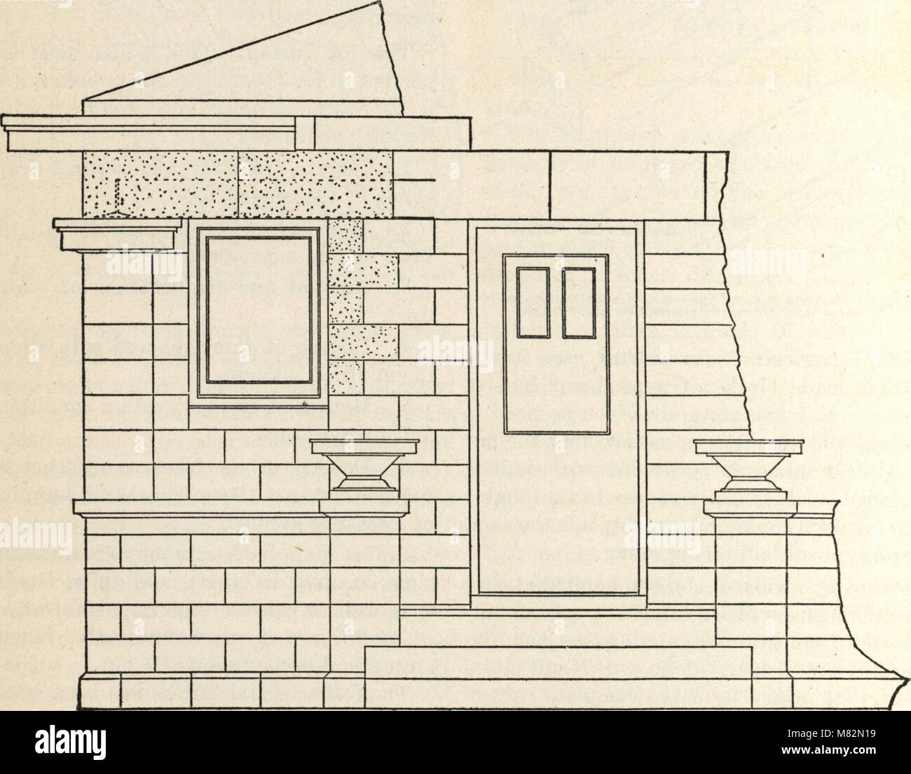 Cement houses and how to build them. (1908) (14596345760 Stock Photo ...