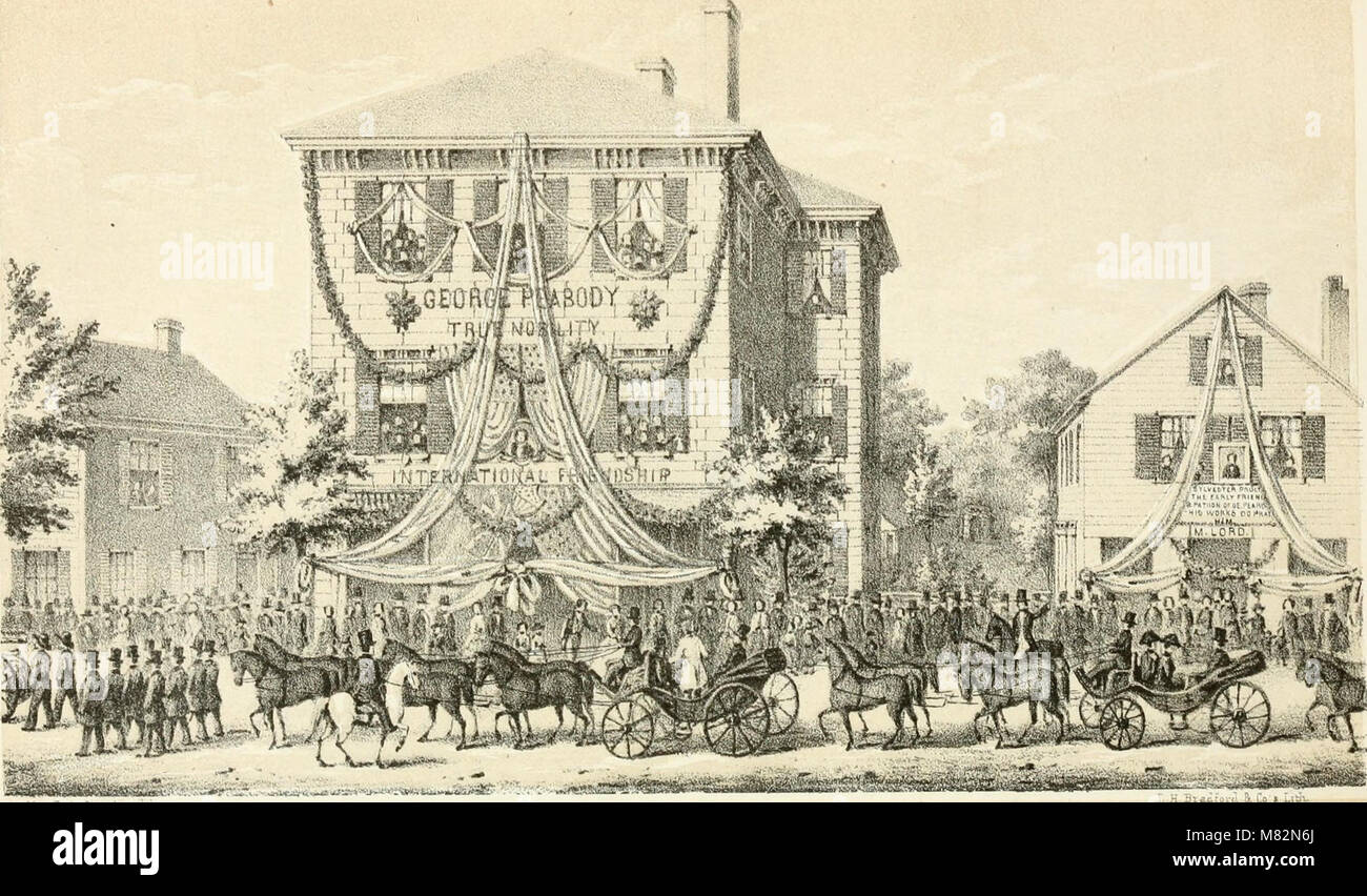 The Centennial Celebration at Danvers, Massachusetts, on June 16, 1852 ...