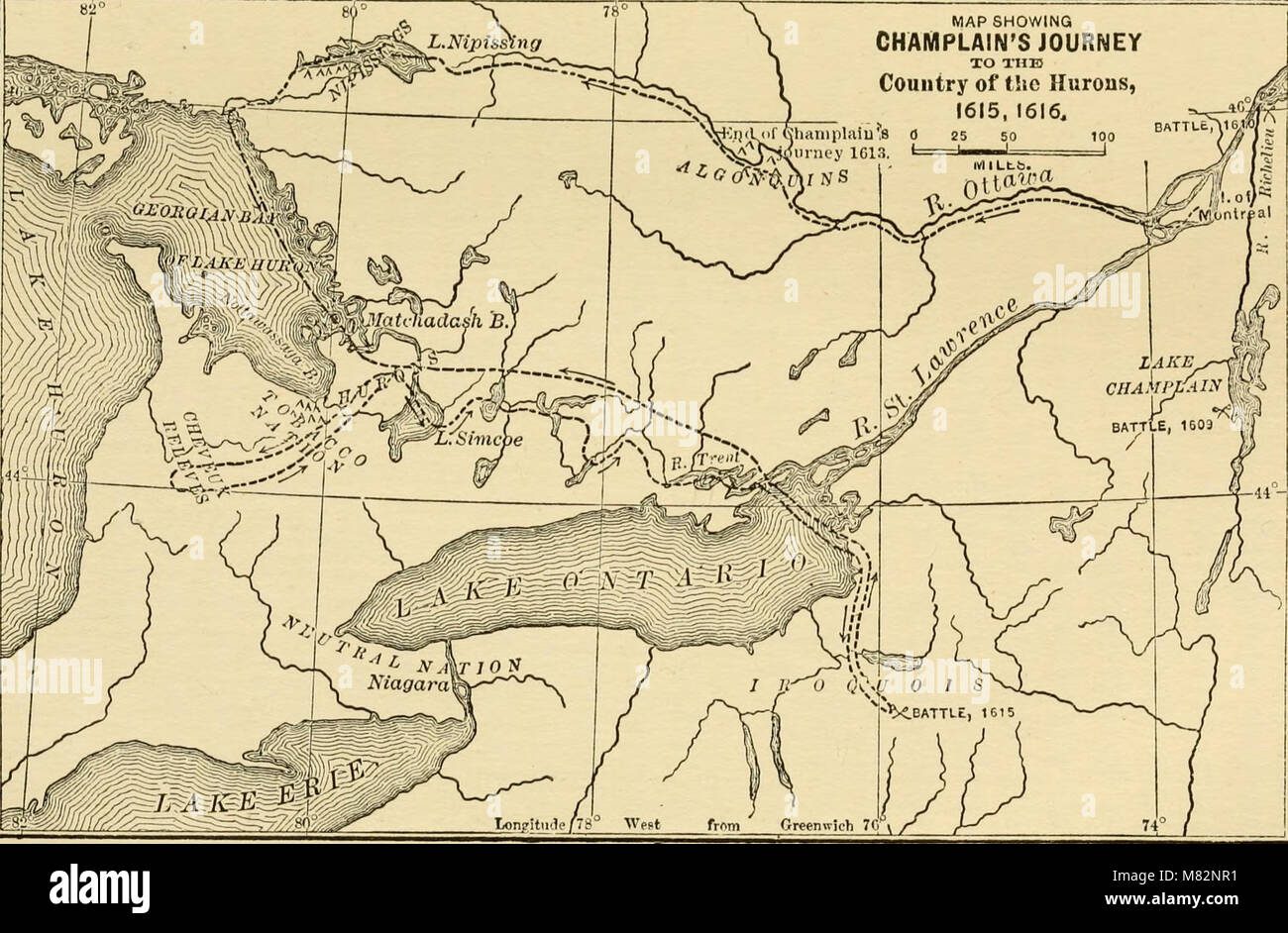 This 1903 publication focuses on Samuel de Champlain, the founder of ...