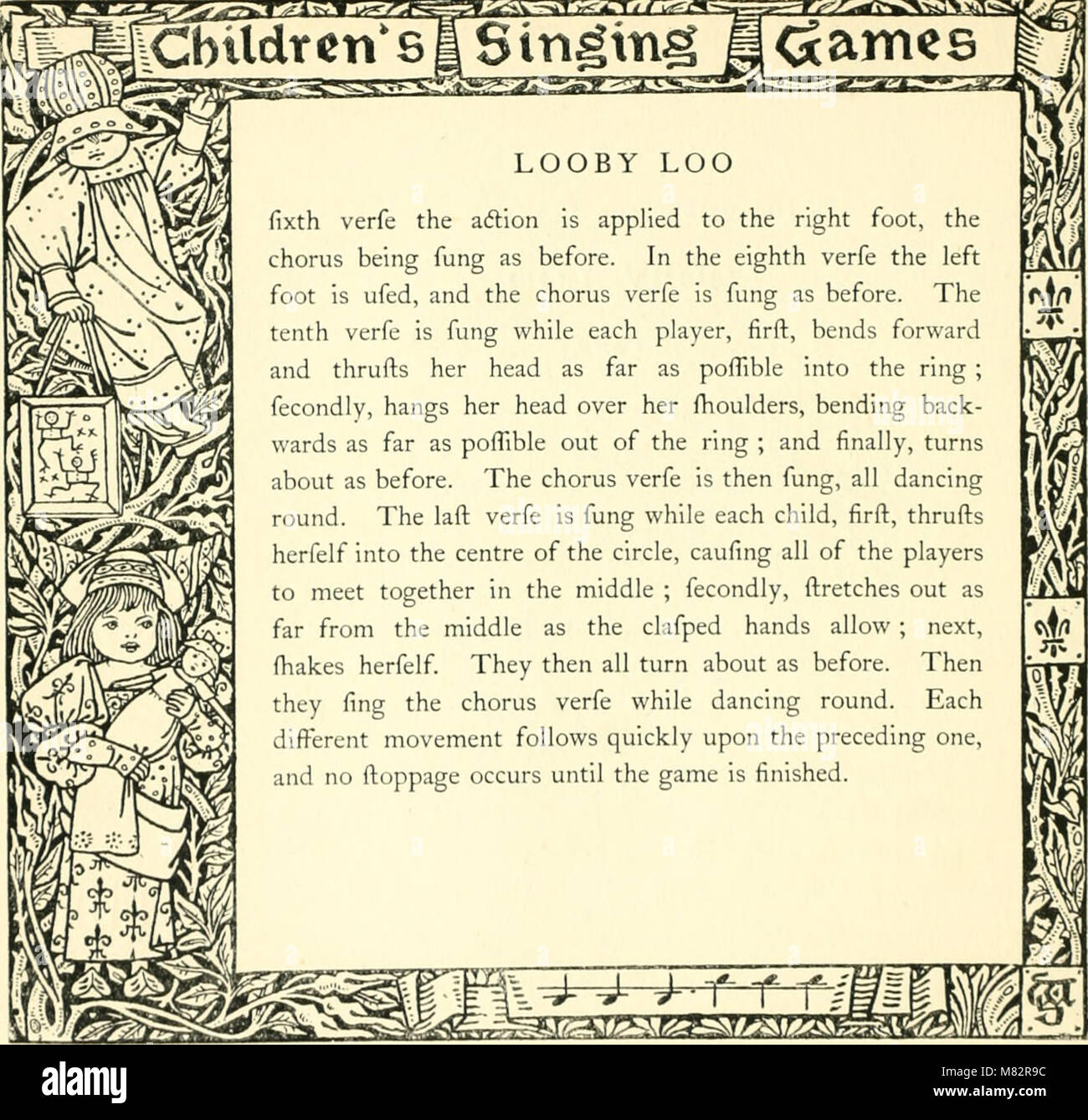 Children play nursery rhymes hi-res stock photography and images - Alamy