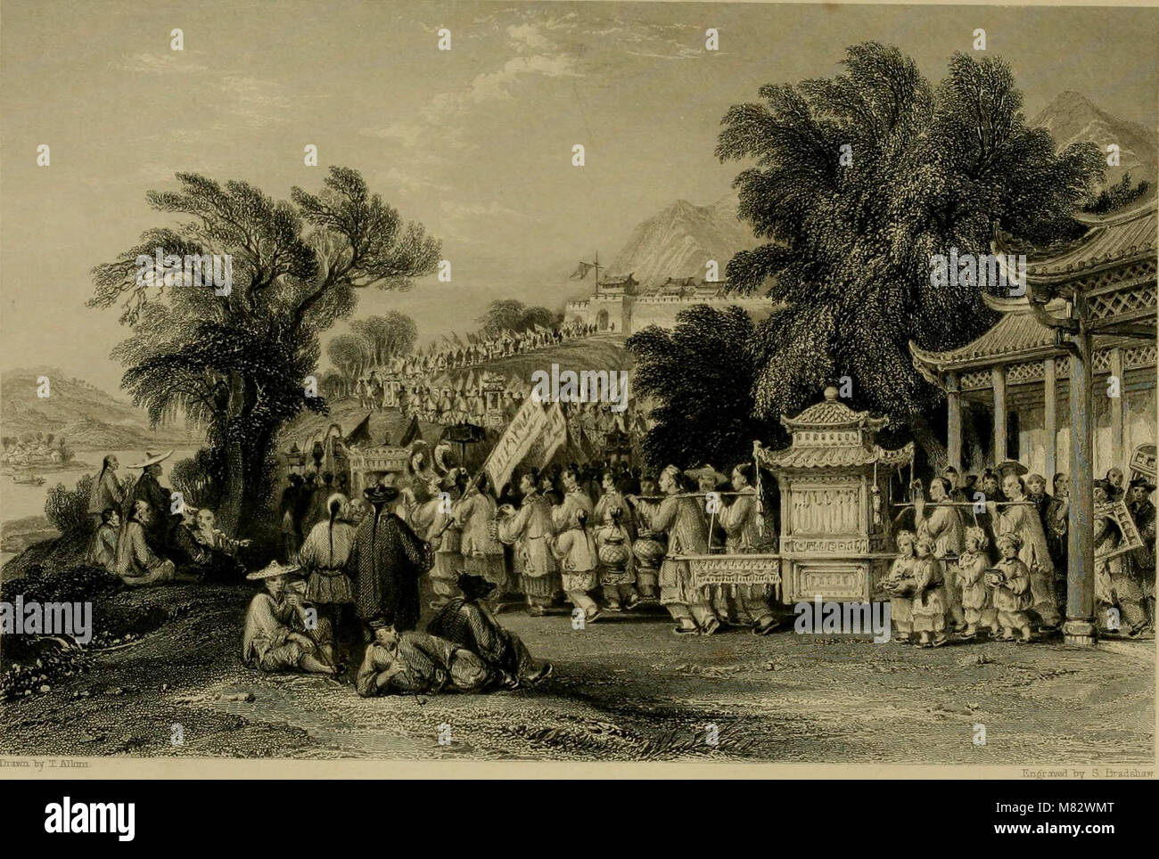 China, in a series of views - displaying the scenery, architecture, and ...