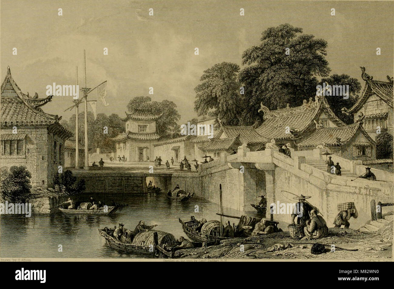 China, in a series of views - displaying the scenery, architecture, and ...