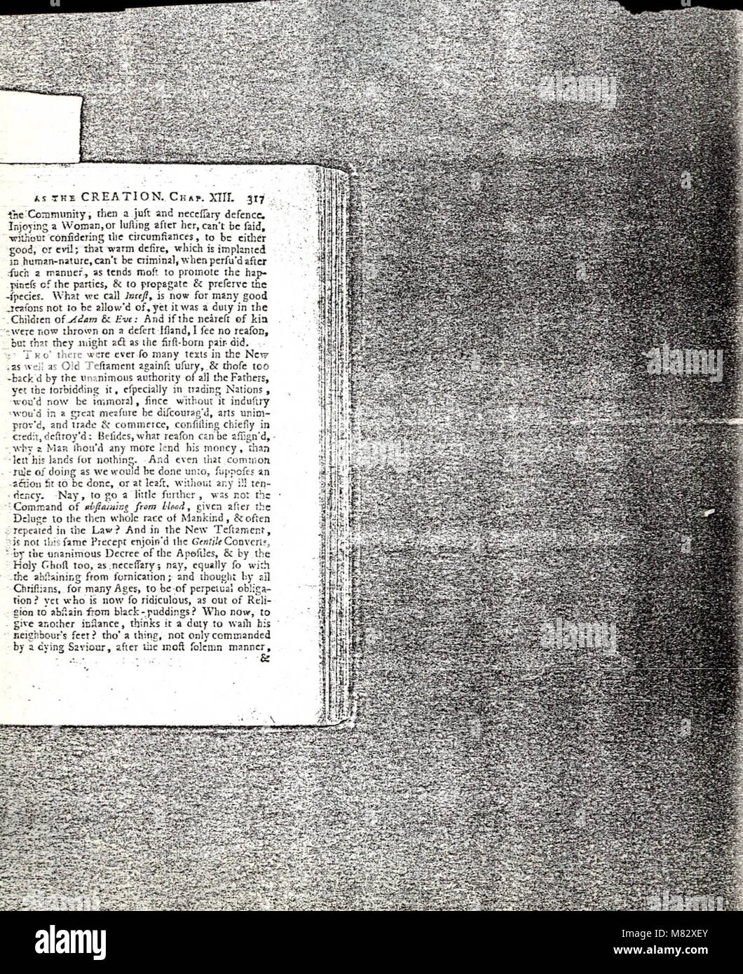 This 1731 work explores the philosophical and theological argument that ...