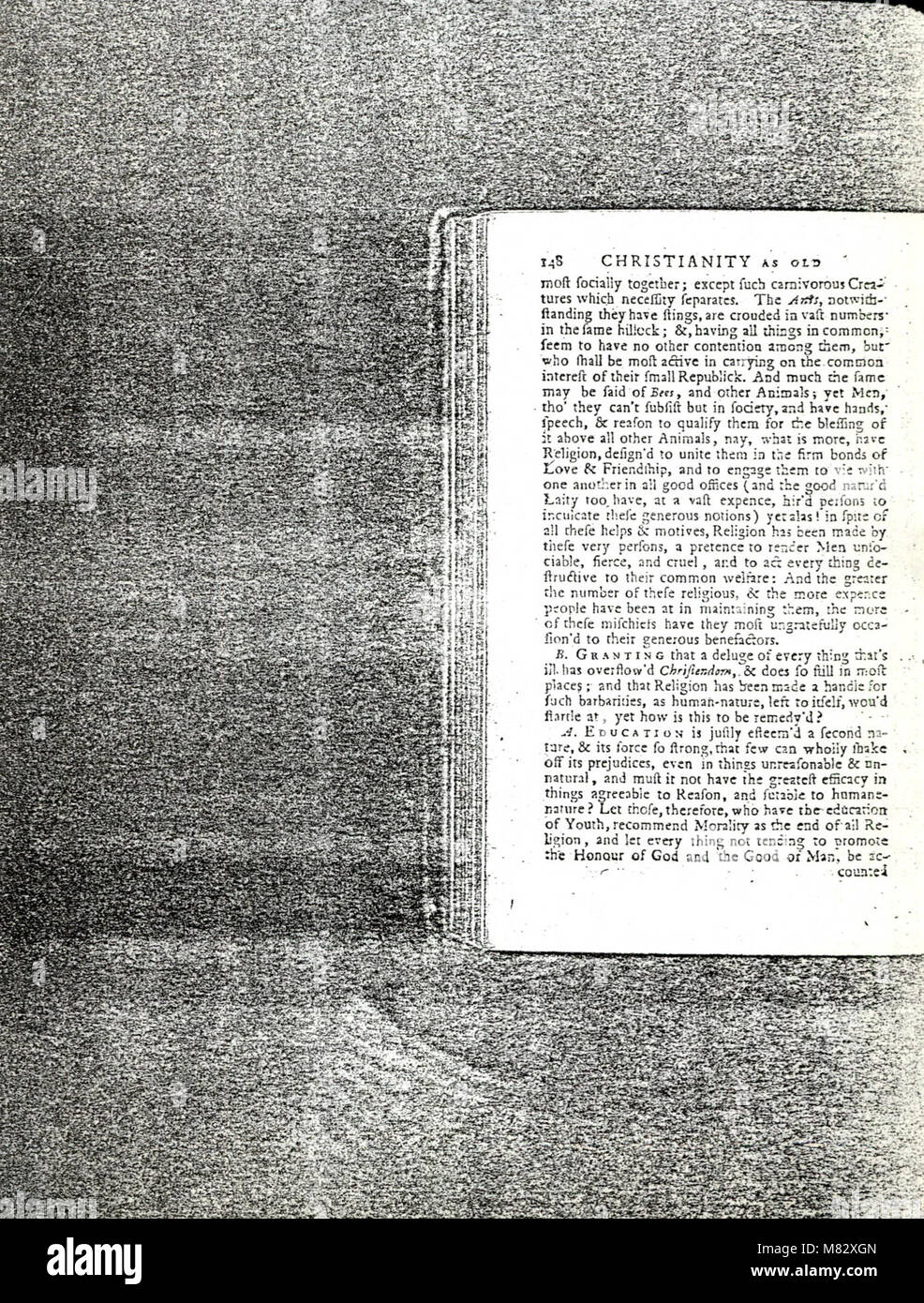 Published in 1731, this work presents a religious argument for ...