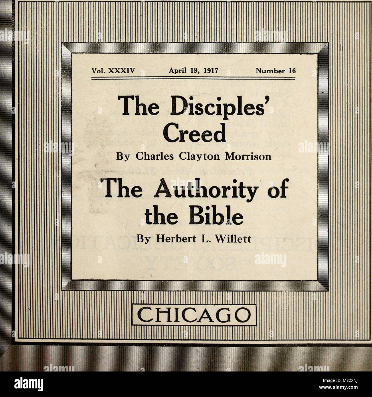The Christian Century, published in 1917, is a prominent American ...