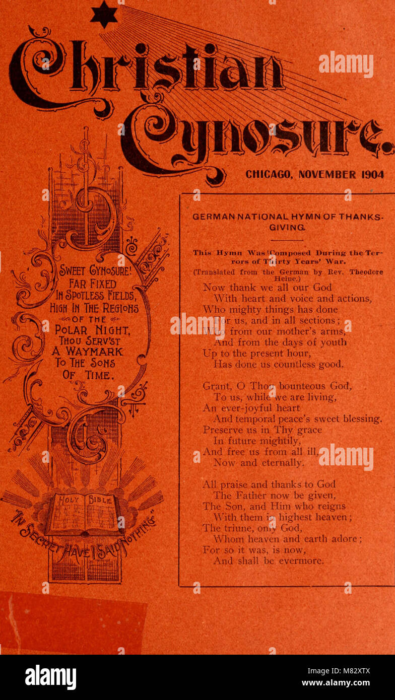 Christian cynosure 1904 hi-res stock photography and images - Alamy