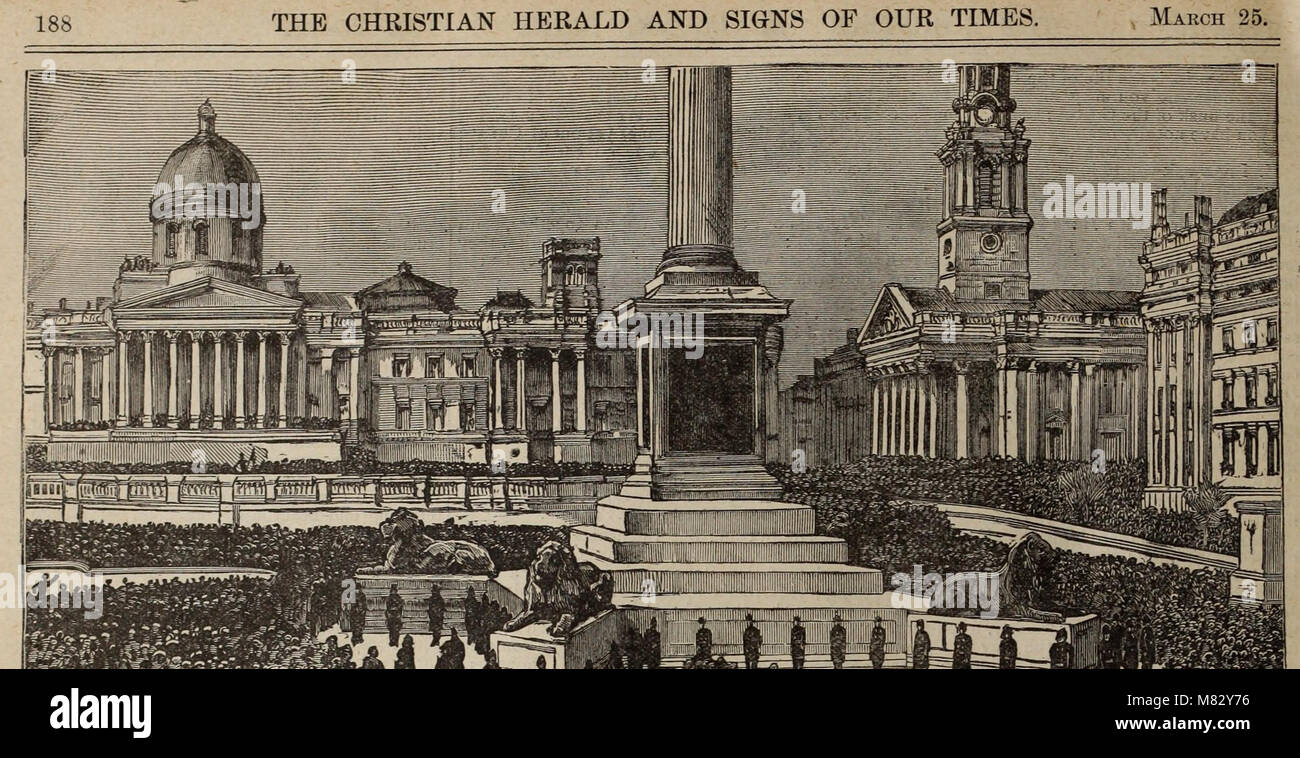 Christian herald and signs of our times (1886) (14595662398 Stock Photo ...