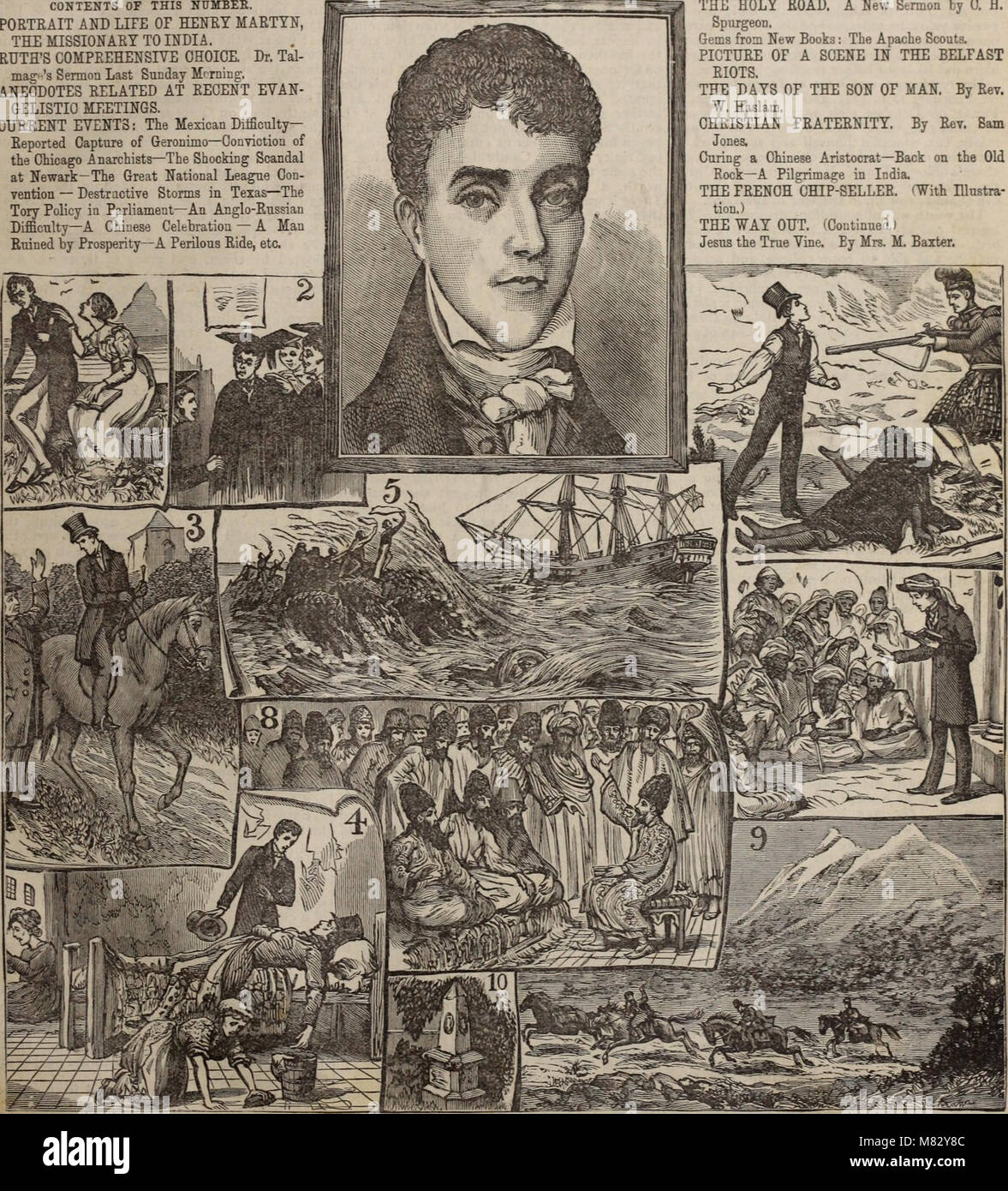 Christian herald and signs of our times (1886) (14759489806 Stock Photo ...