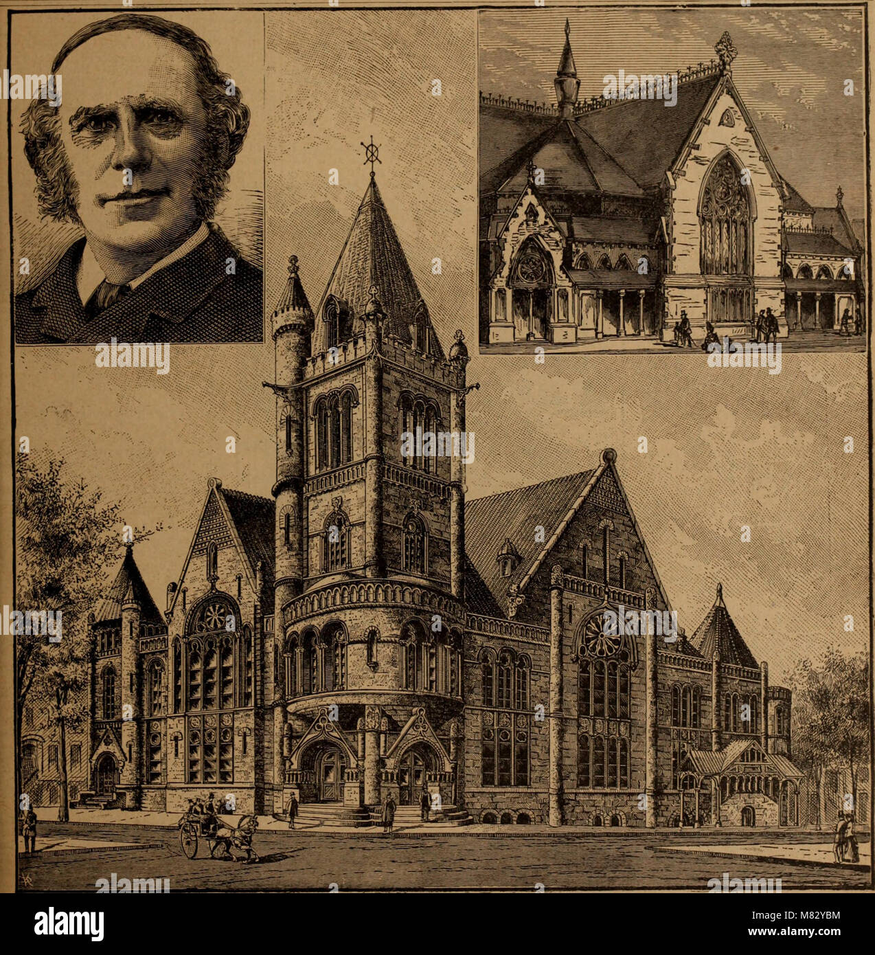 Christian herald and signs of our times (1891) (14774758921 Stock Photo ...