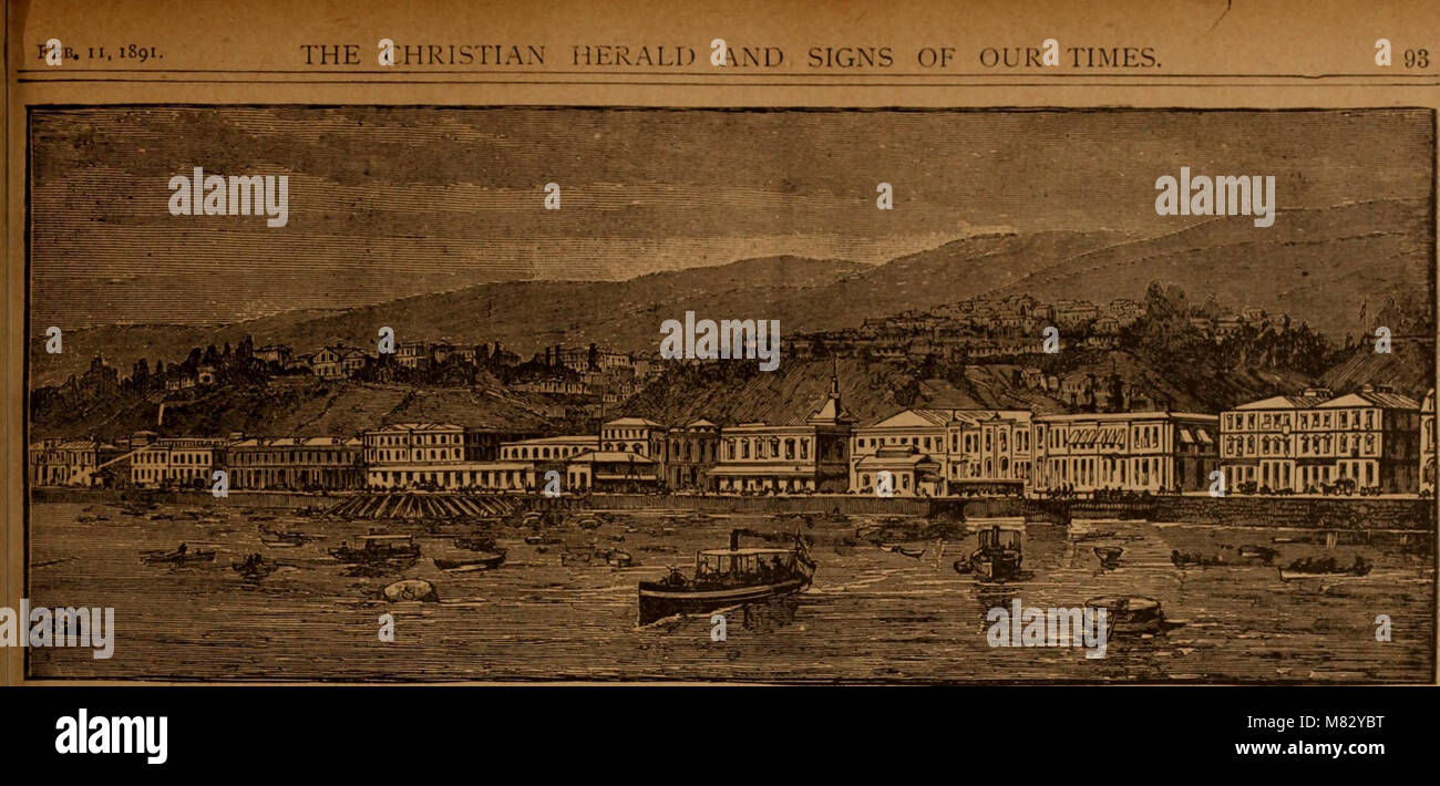 Christian herald and signs of our times (1891) (14775189024 Stock Photo ...