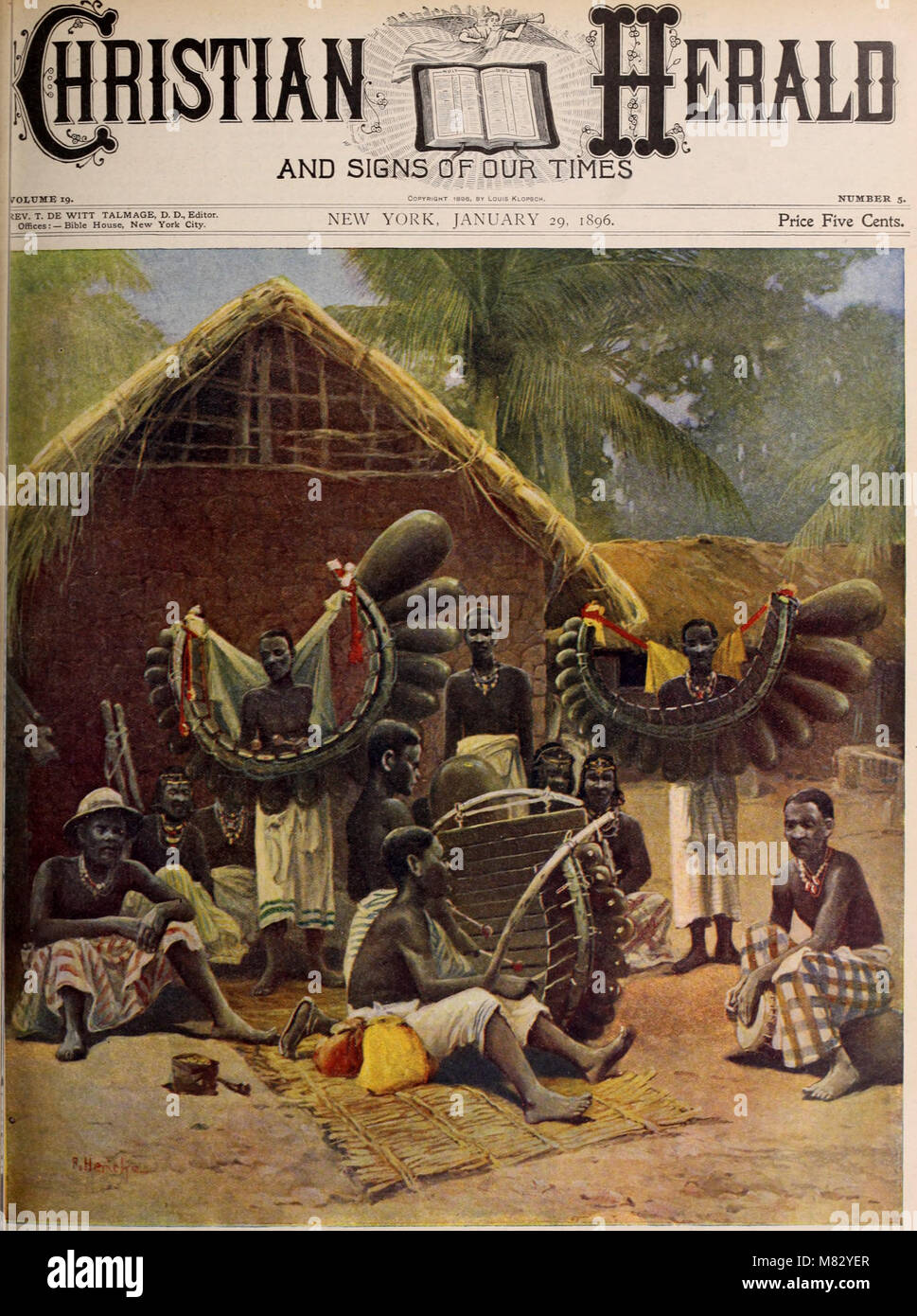 Christian herald and signs of our times (1896) (14765587851 Stock Photo ...