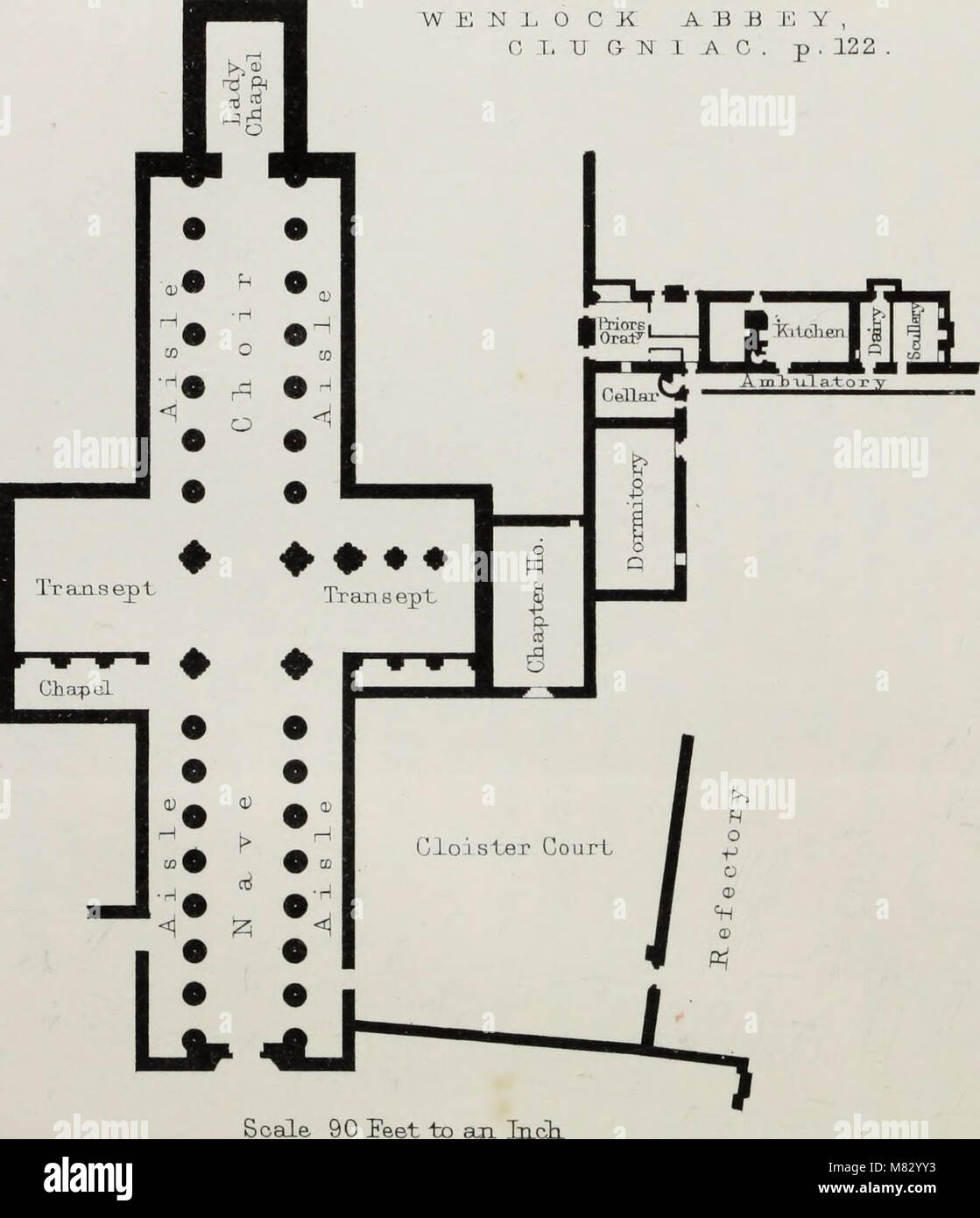 Church and conventual arrangement. With copious references, a complete ...