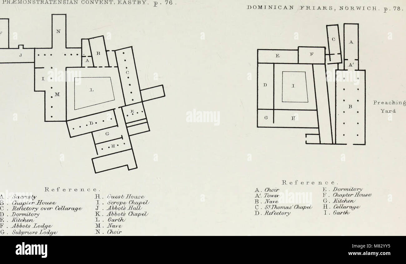 Church and conventual arrangement. With copious references, a complete ...