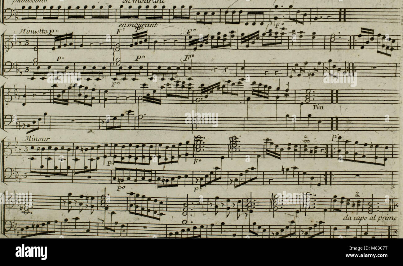 This 1775 work features selected ariettas with harp accompaniment ...