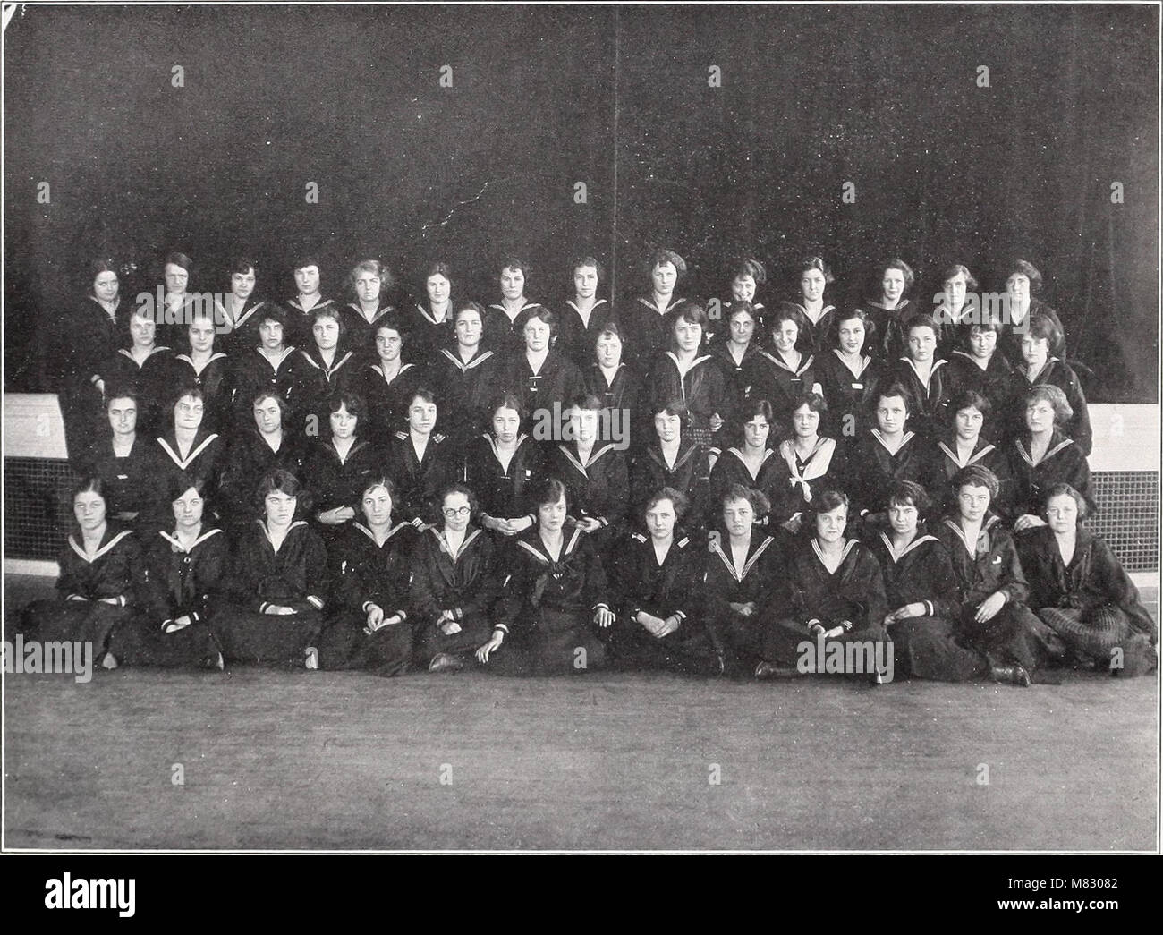 The 1921 edition of the 'Circle' yearbook from Abbot Academy features ...