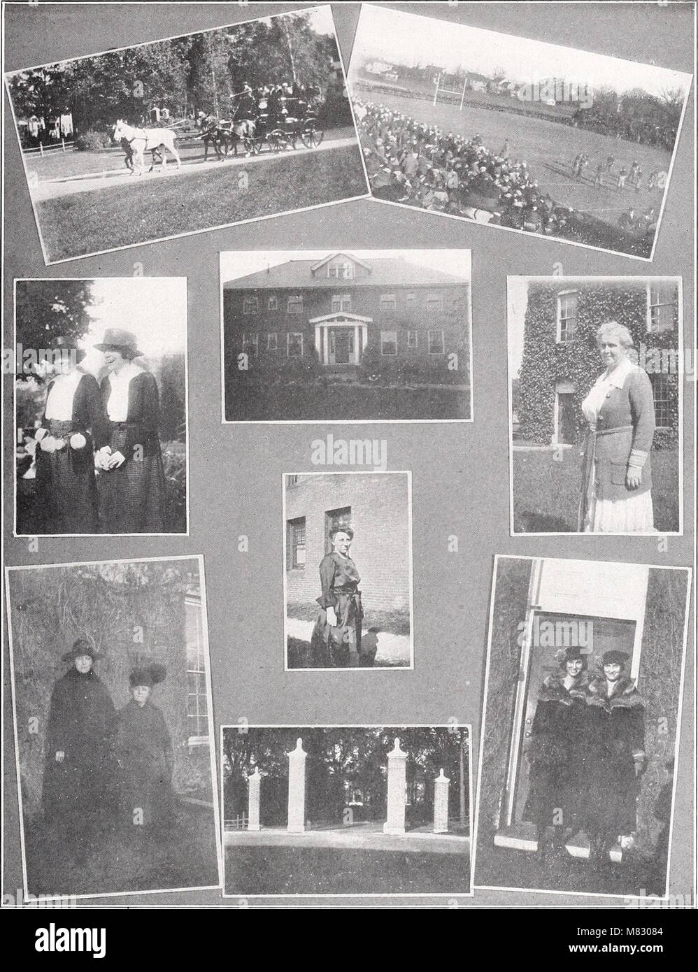 The 1921 yearbook of Abbot Academy, titled 'Circle', features ...