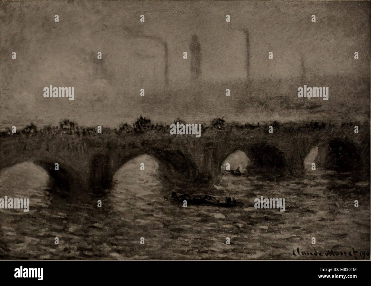 Claude Monetâ€™s 1904 painting of Waterloo Bridge captures the iconic ...