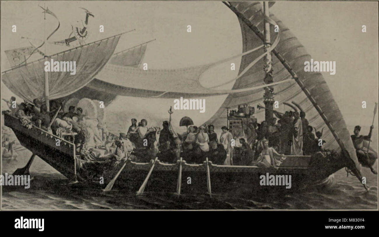 'Cleopatra's Barge' (1891) by Henri Pierre Picou is a painting ...