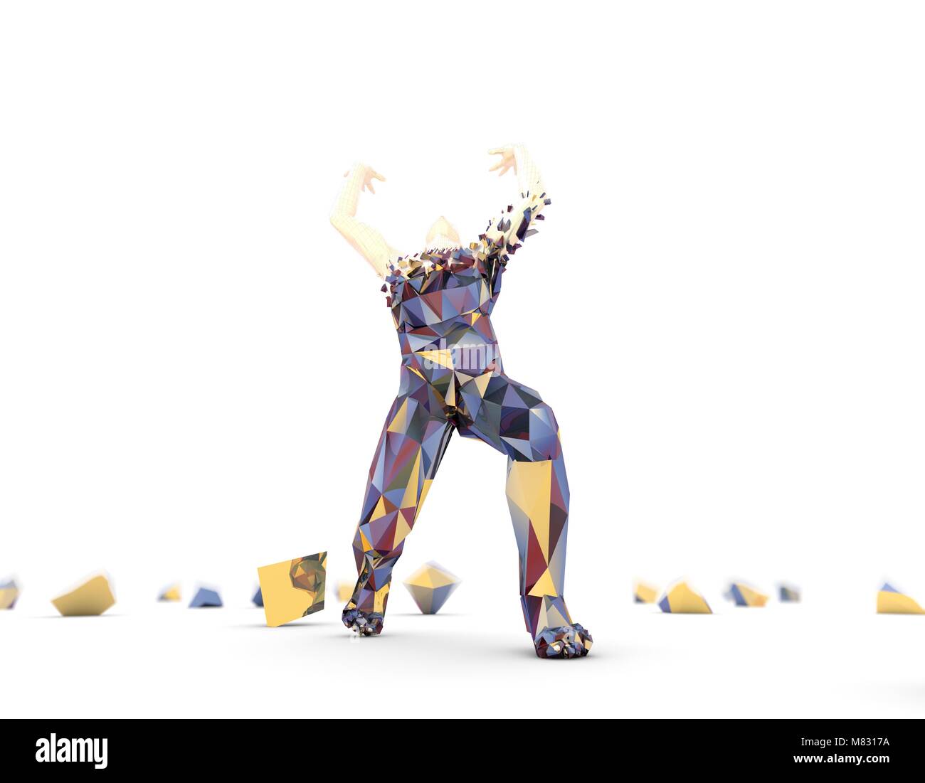 Human self-breakthrough, technological progress, breaking barriers ...